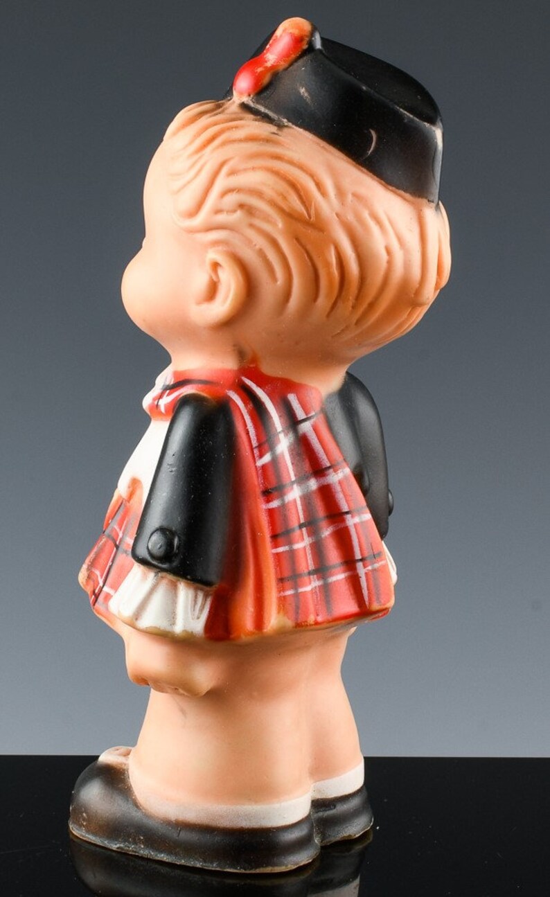 Rare Vintage 1960s Combex Scottish Kilt Welsh Bagpipe Boy - Etsy