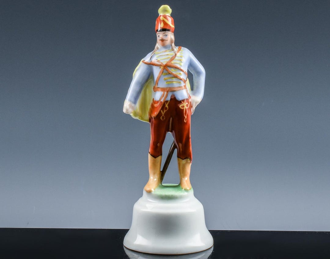 Superb Minatare Vintage Herend Hungarian Porcelain Military Officer ...