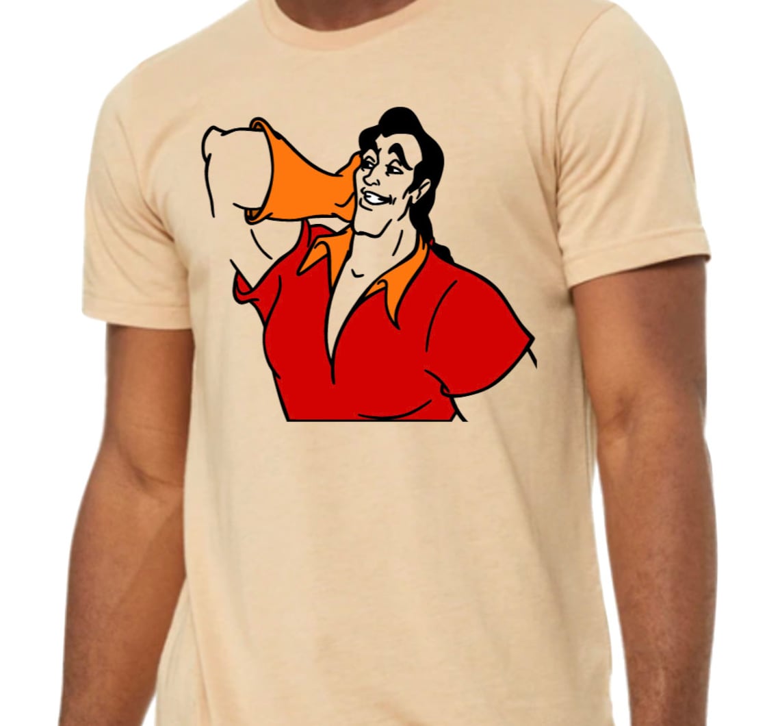 DISNEY GASTON SHIRT Beauty and the Beast Matching - Etsy