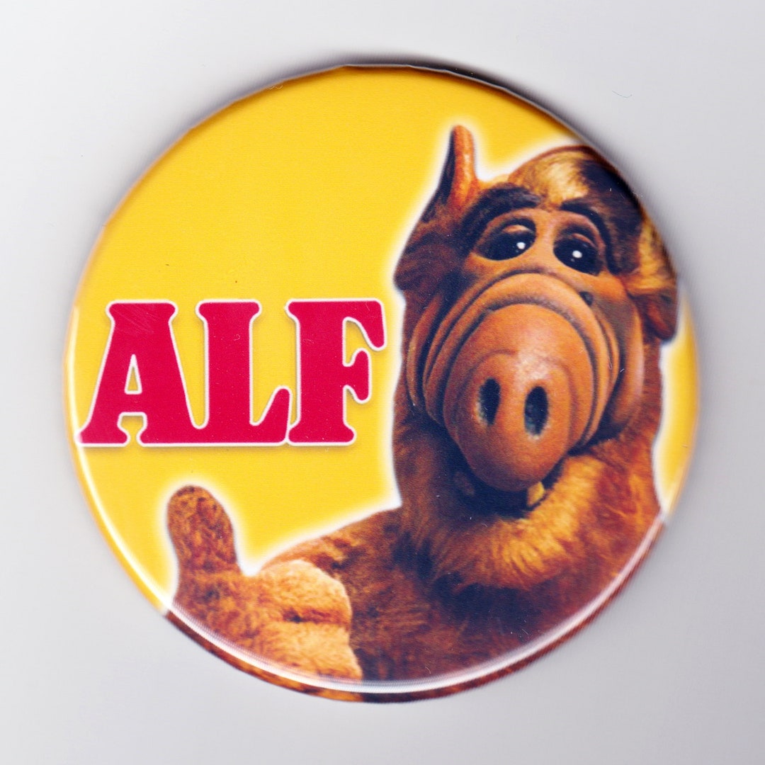 ALF Badges Alien Life Form 80s TV - Etsy
