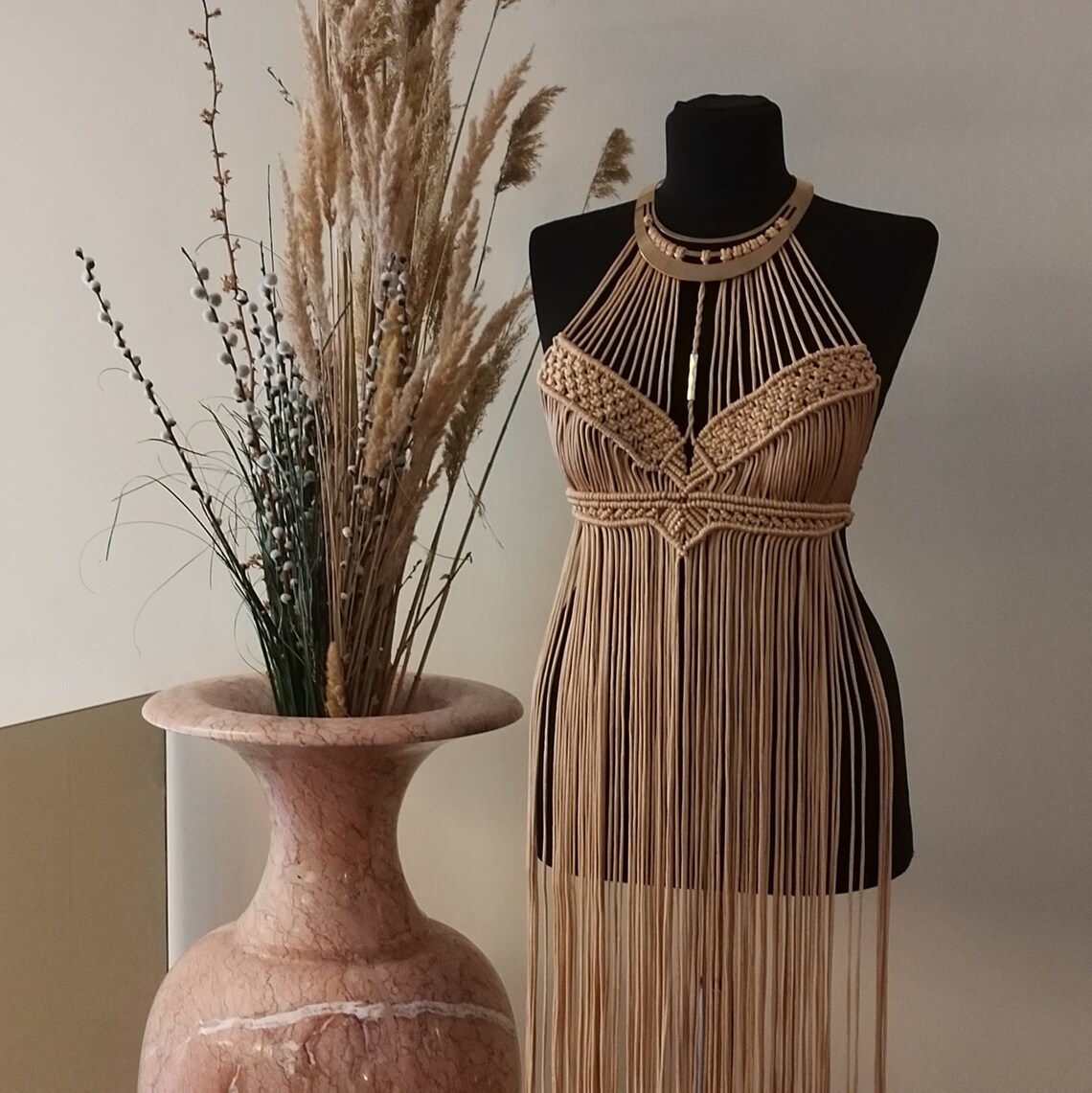 TOP Macrame Festival Clothing Festival Dress Handmade Dress - Etsy