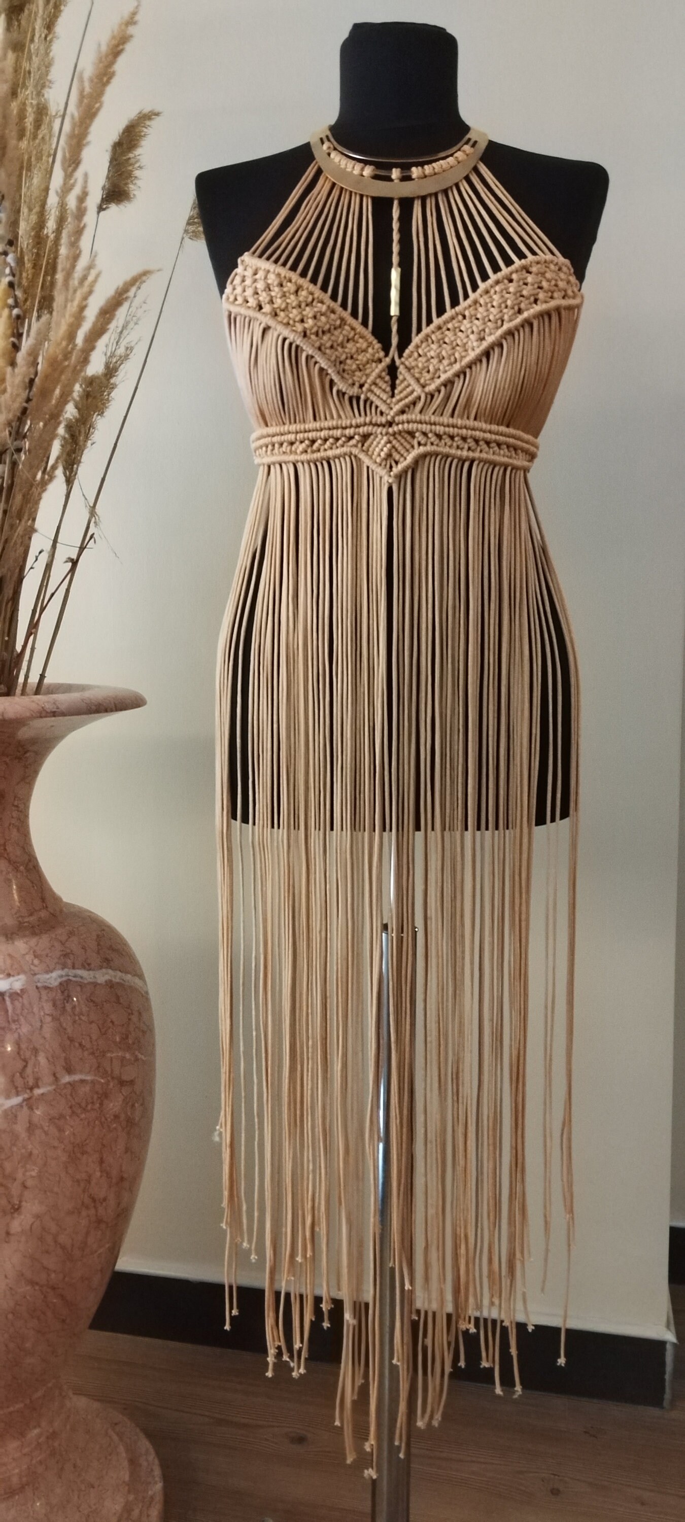 TOP Macrame Festival Clothing Festival Dress Handmade Dress - Etsy