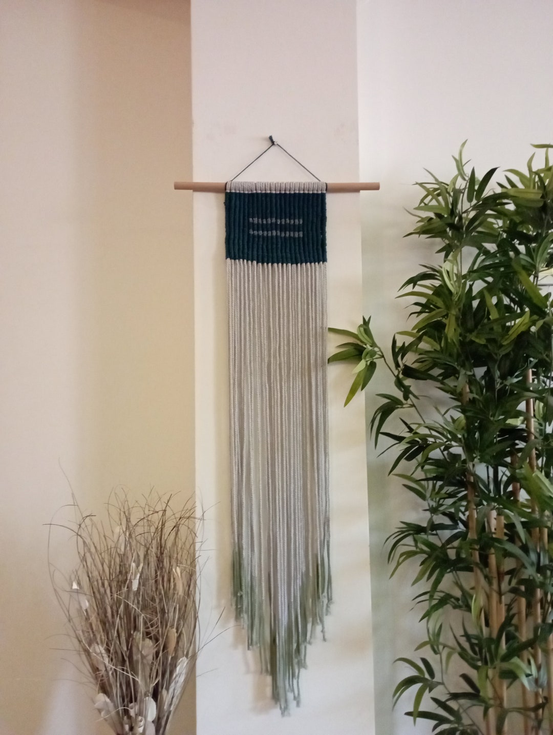 Macrame Wall Décor ,macrame Wall Art, Fiber Art, Boho Wall Hanging ...