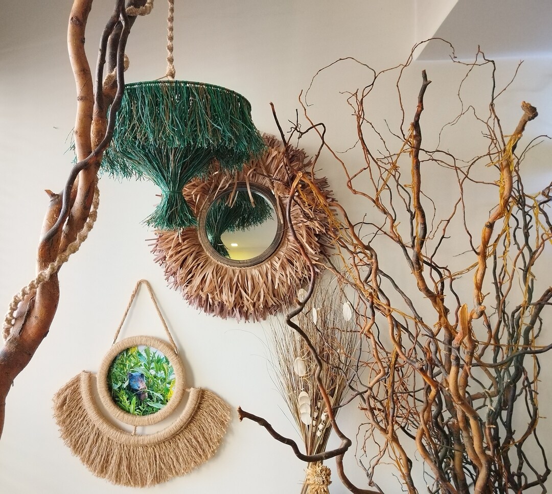 Rope Wall Décor ,rope Wall Art Photo Frame , Fiber Art, Boho Wall ...