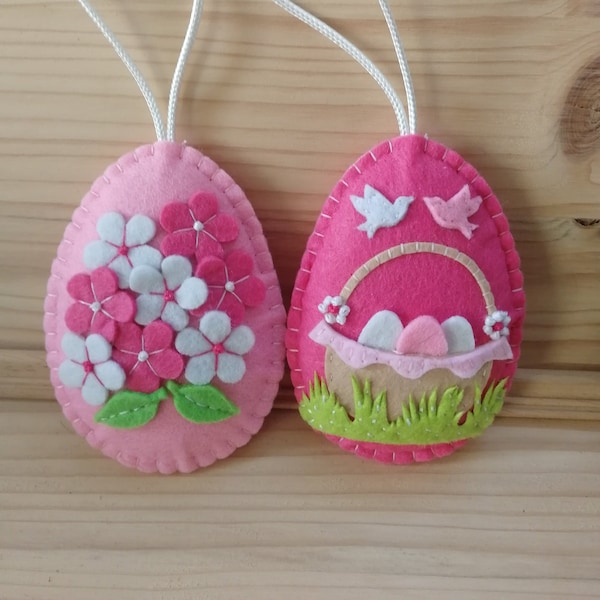 Felt Easter Eggs - Etsy