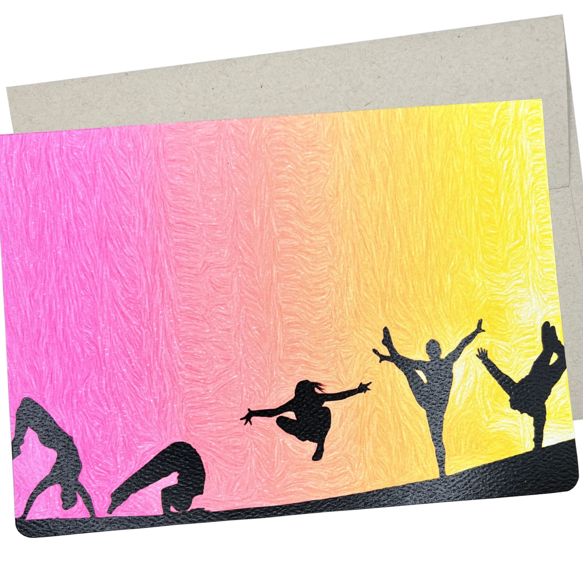 Dance Recital Card 7X5 Inches and Blank Inside Congratulations for ...