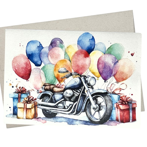 Motorcycle Birthday - Etsy