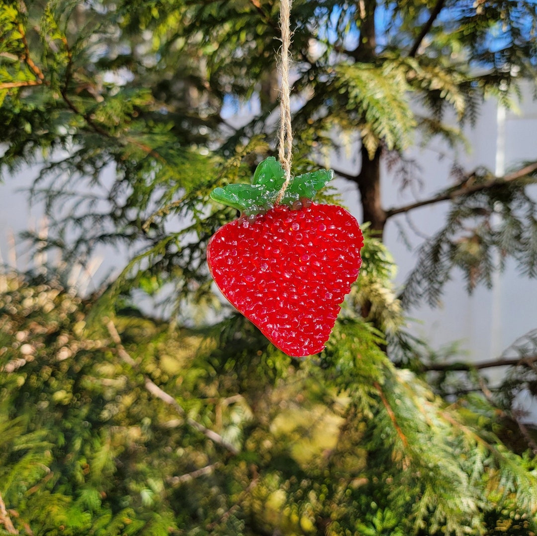Strawberry Car Air Freshener, Hanging Car Scent - Etsy