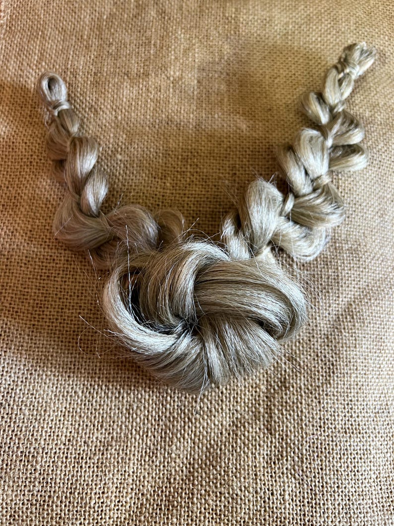 Boho Messy Braid mit Dutt Haarverlängerung • Clip In • Princess Braid • Hochzeitshaarteil ...