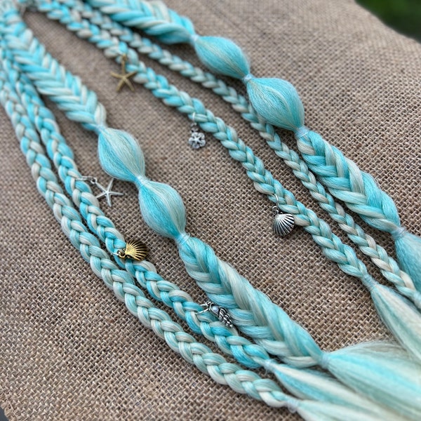 Mermaid Hair Extensions - Etsy