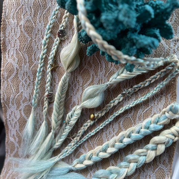 Mermaid Hair Extensions - Etsy