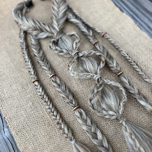 Renaissance Hair Extension • Clip in • Princess Braid • Wedding ...