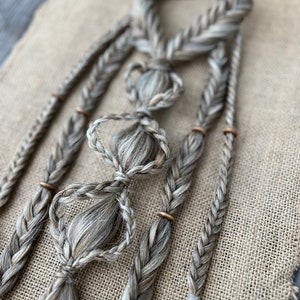 Renaissance Hair Extension • Clip in • Princess Braid • Wedding ...