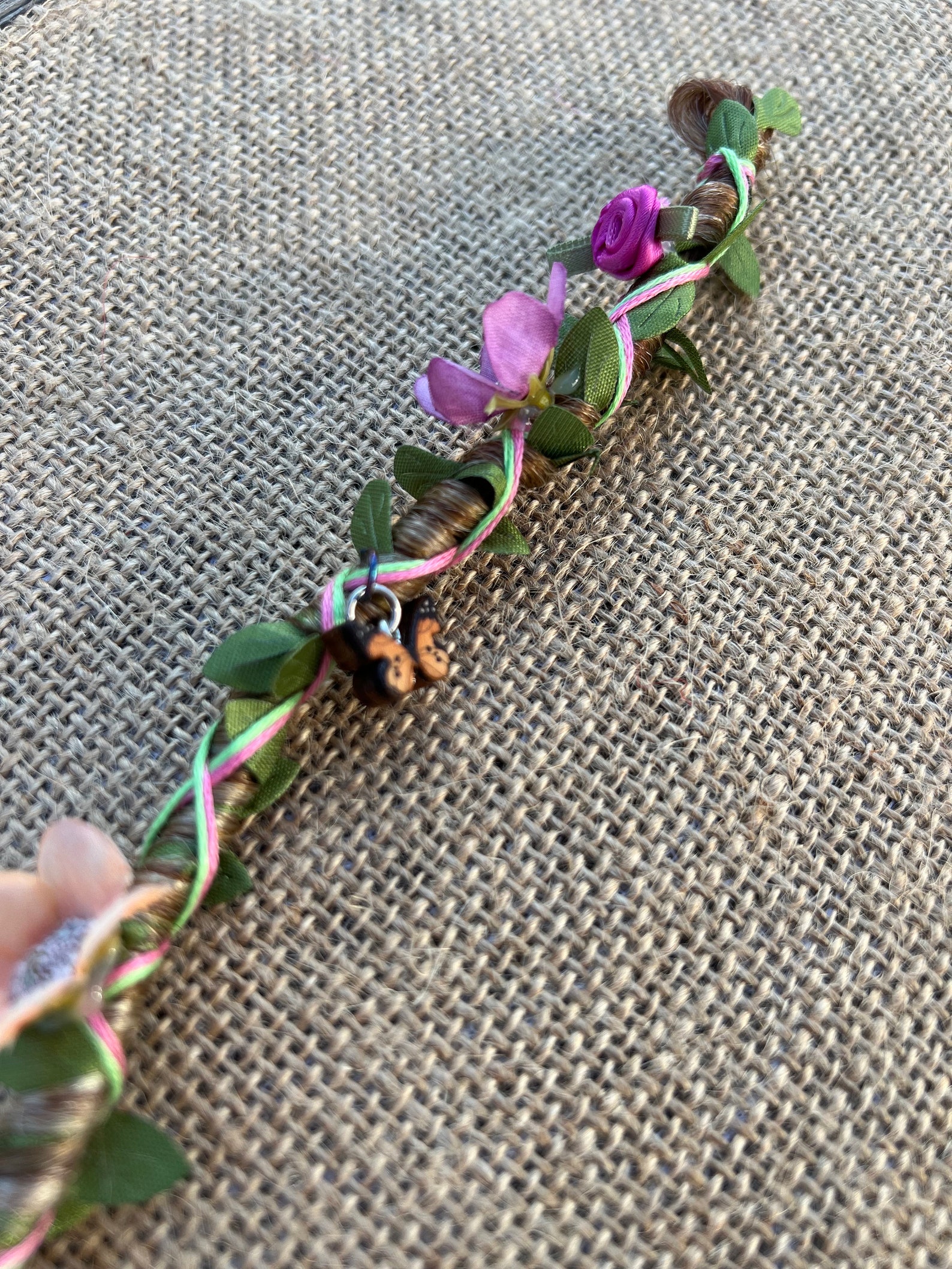 Fairy Loc | Flowered Fairy Dreadlock | Festival Hair Wrap | Various ...