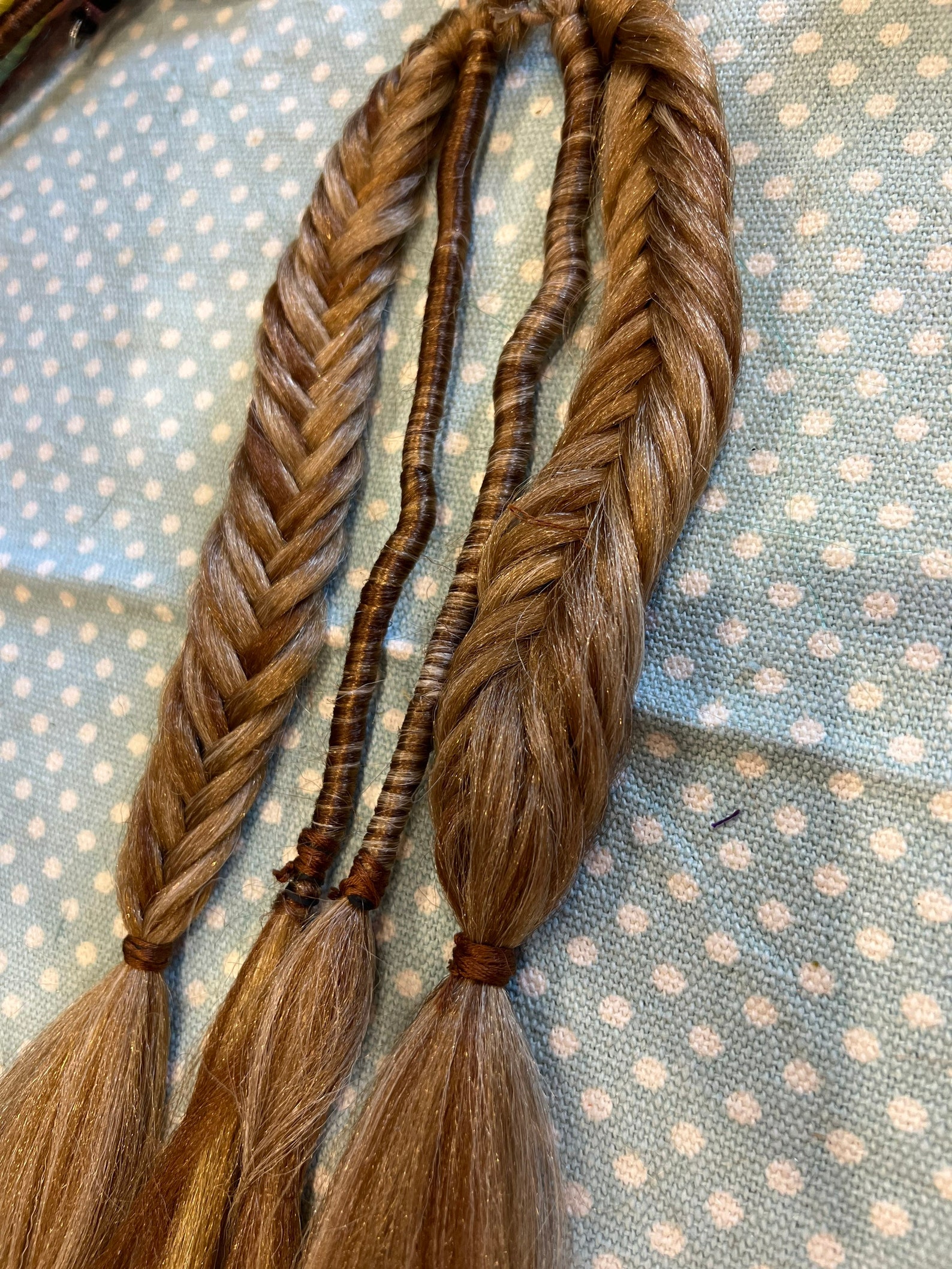 Herringbone Braid With Feather • Braid Ponytail Tie • Boho • Hippie ...