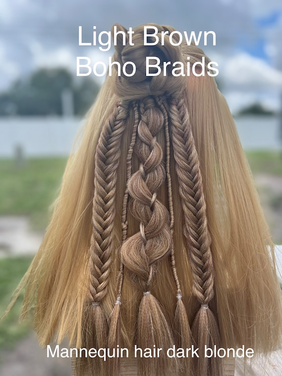 How To Do A Boho Fishtail Braid Easy Boho Braid Tutorial Lauren