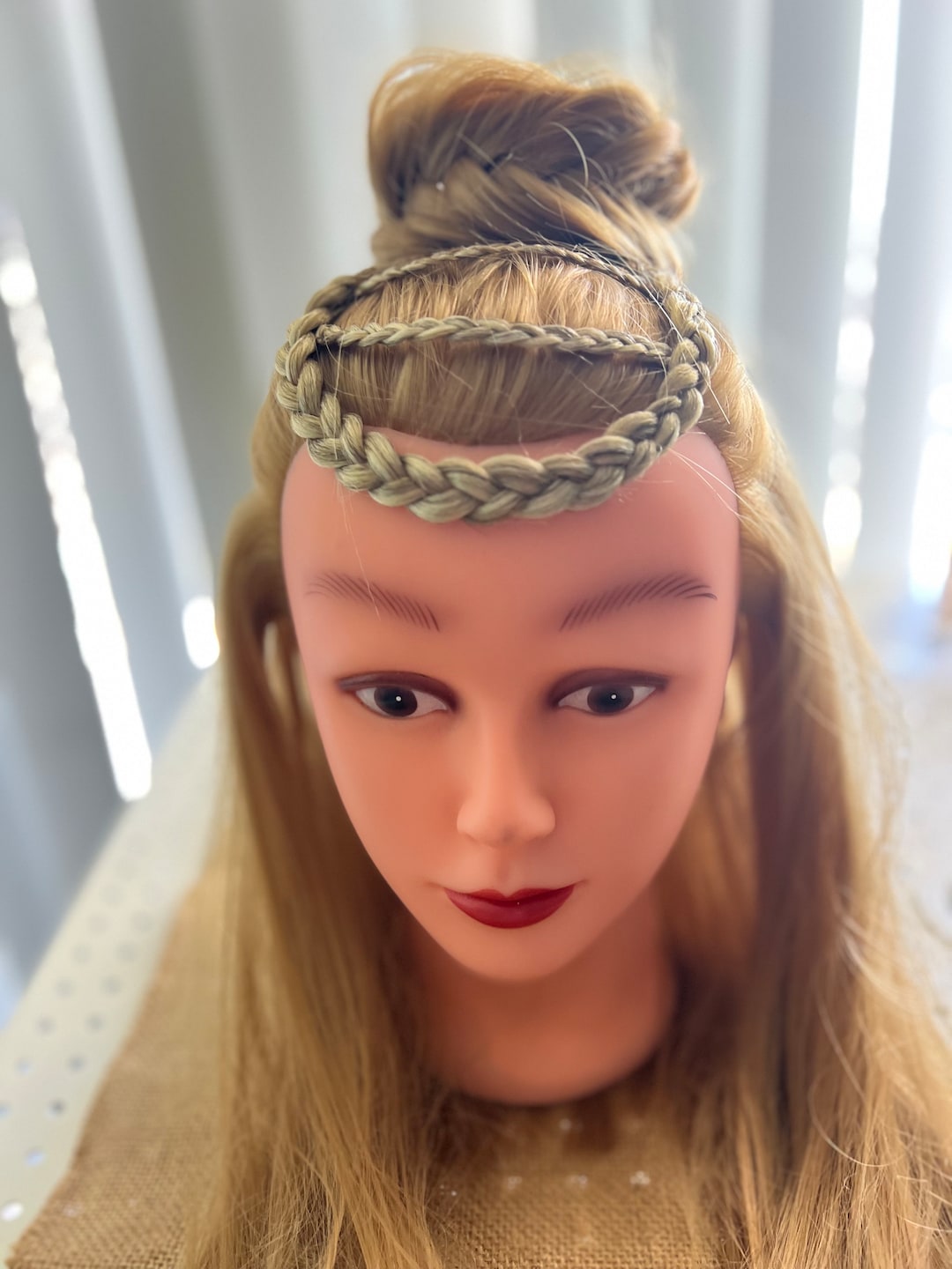 Renaissance Braid Viking Wedding Hair Extensions Clip-in Boho Braid ...