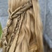 Renaissance Hair Extension • Clip in • Princess Braid • Wedding ...