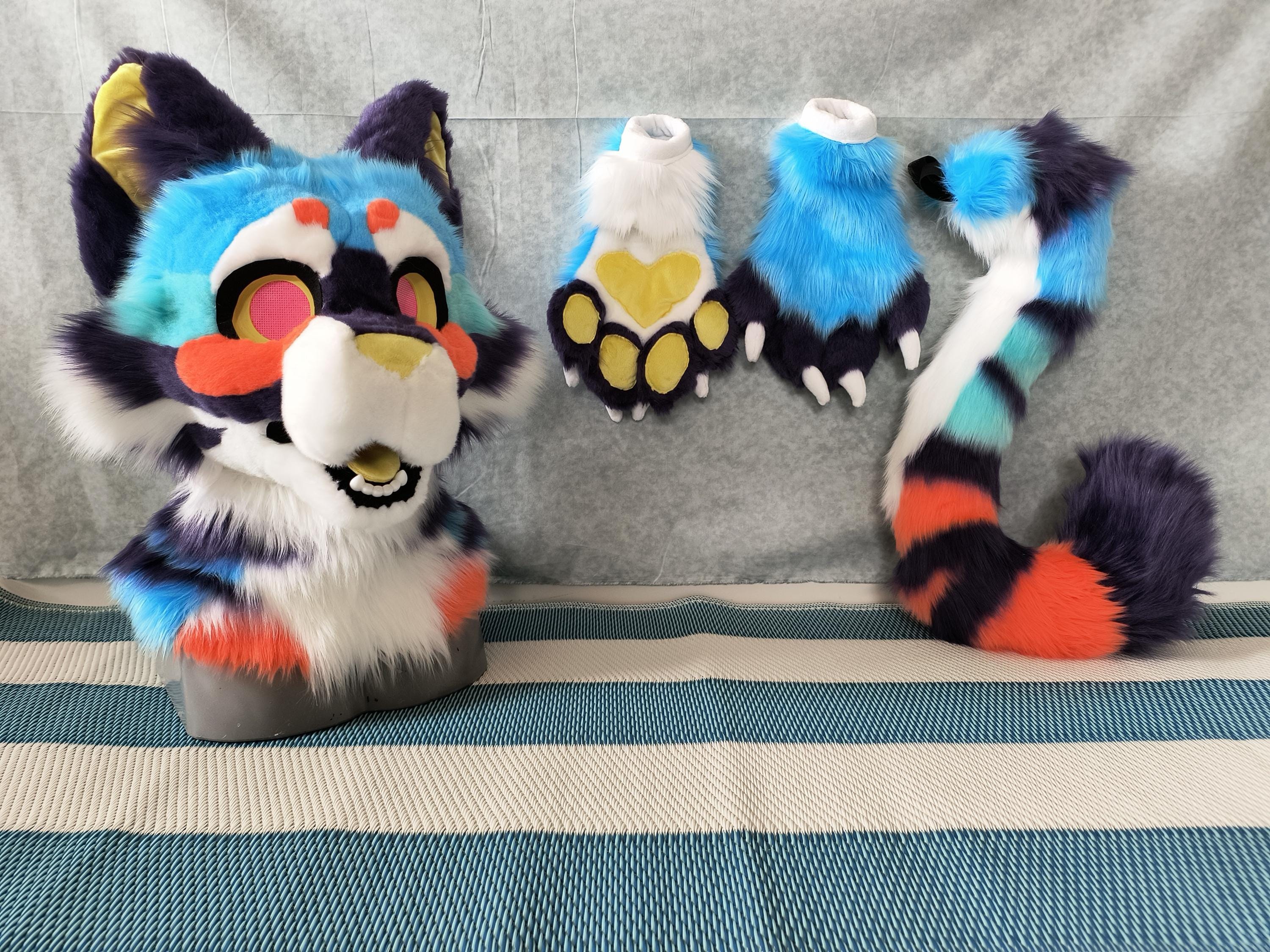 Coral Kitty Premade Fursuit Partial - Etsy