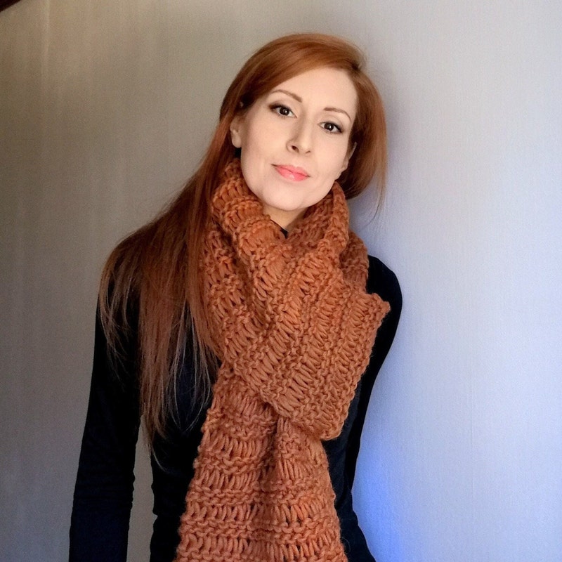 Warm Cozy Scarf - Etsy