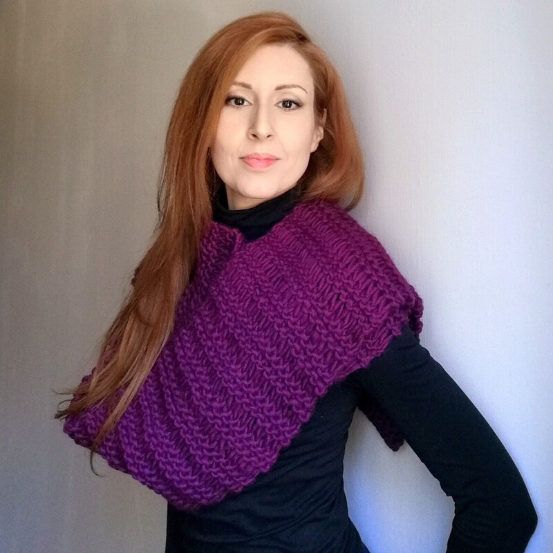 Plum Scarf - Etsy