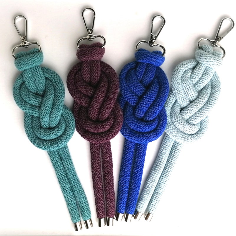 Knot Keychain - Etsy