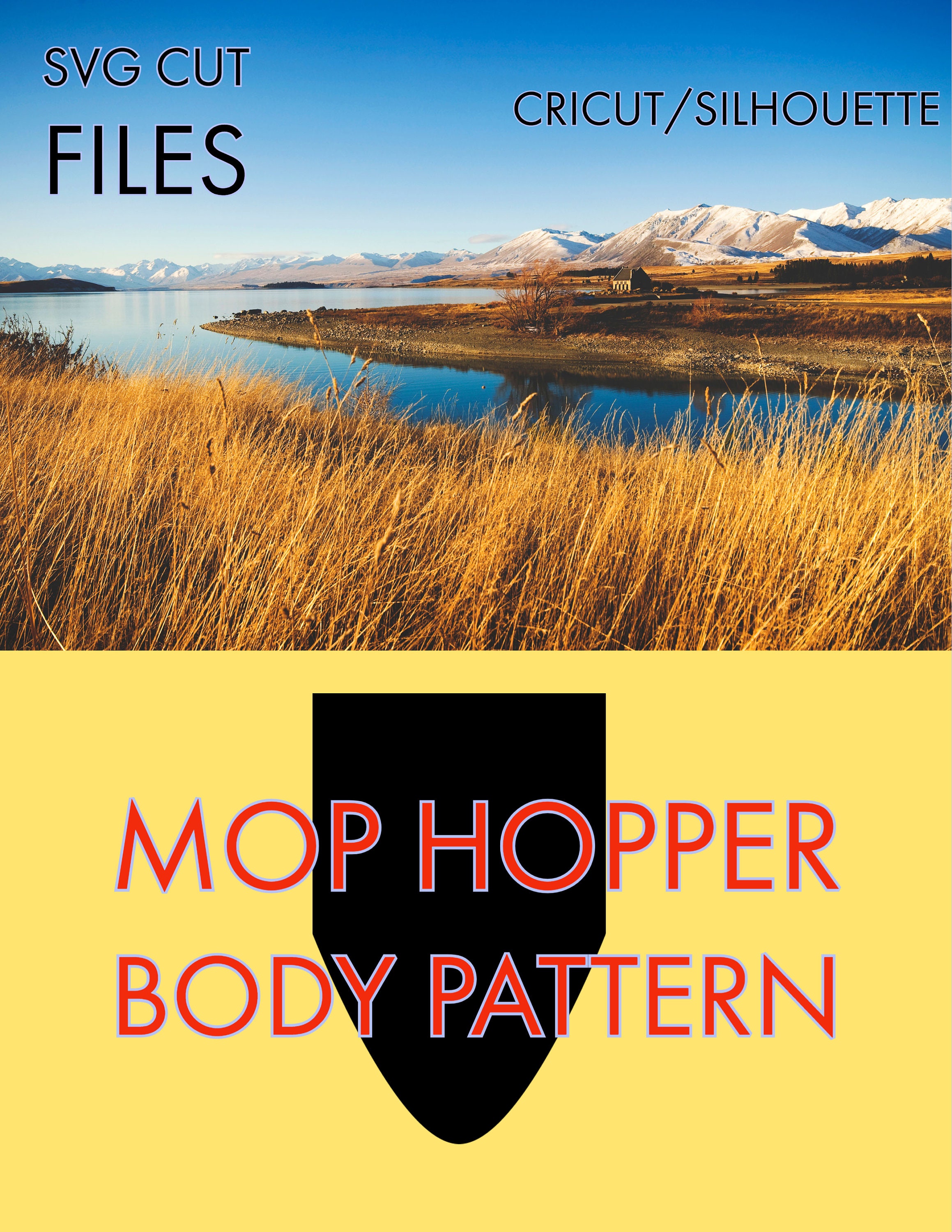 Mop Hopper Body SVG Cut File for Fly Fishing and Fly Tying - Cricut ...