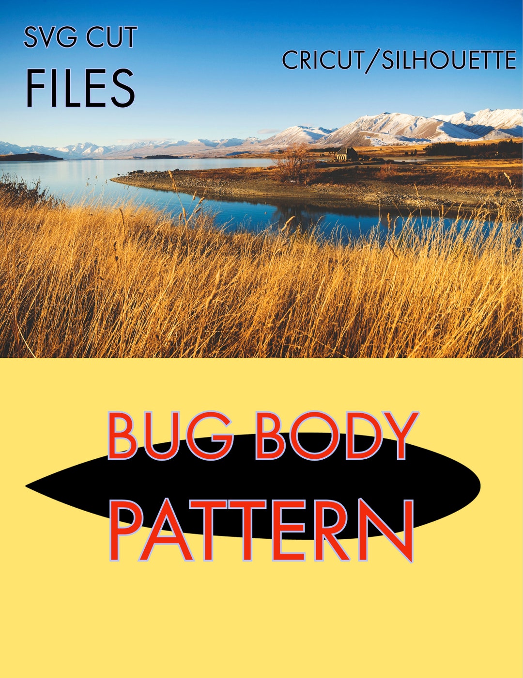 Bug Body SVG Cut File for Fly Fishing and Fly Tying - Cricut/silhouette ...