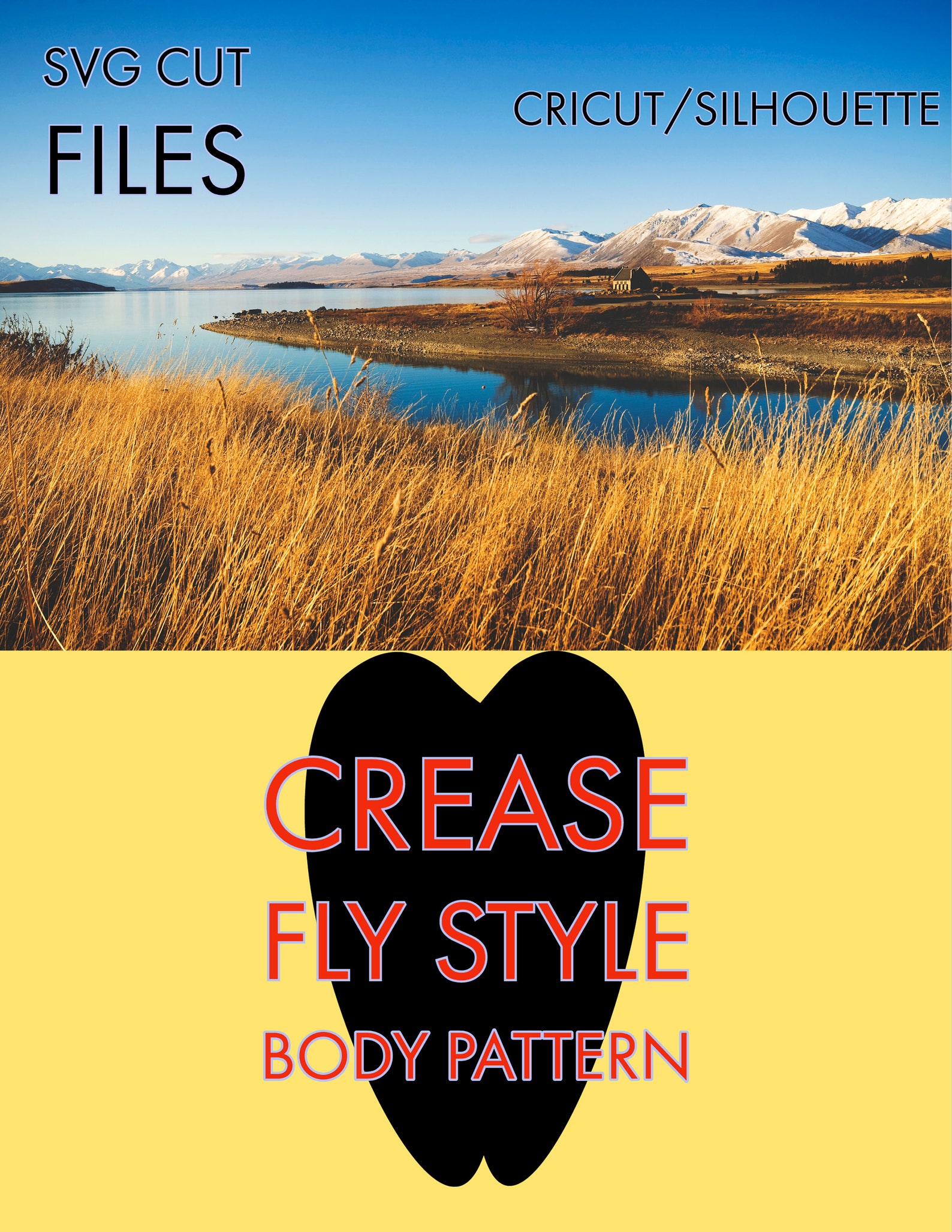 Crease Fly Style Body SVG Cut File for Fly Fishing and Fly - Etsy