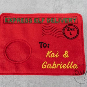 Personalised Elf Arrival Envelope or Elf Return: NORTH POLE Envelope ...