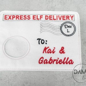 Personalised Elf Arrival Envelope or Elf Return: NORTH POLE Envelope ...