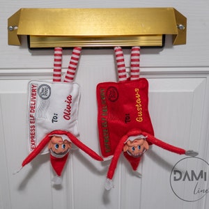 Personalised Elf Arrival Envelope or Elf Return: NORTH POLE | Etsy