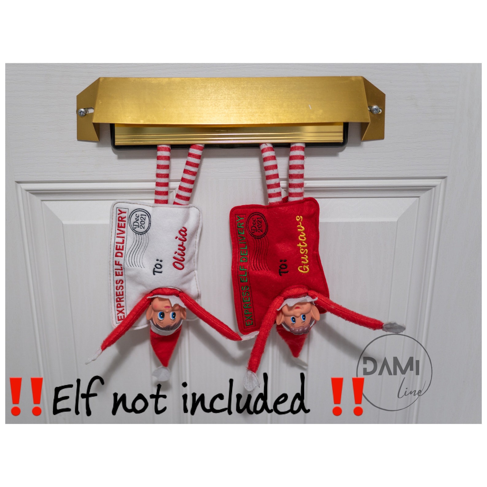 Personalised Elf Arrival Envelope or Elf Return: NORTH POLE | Etsy UK
