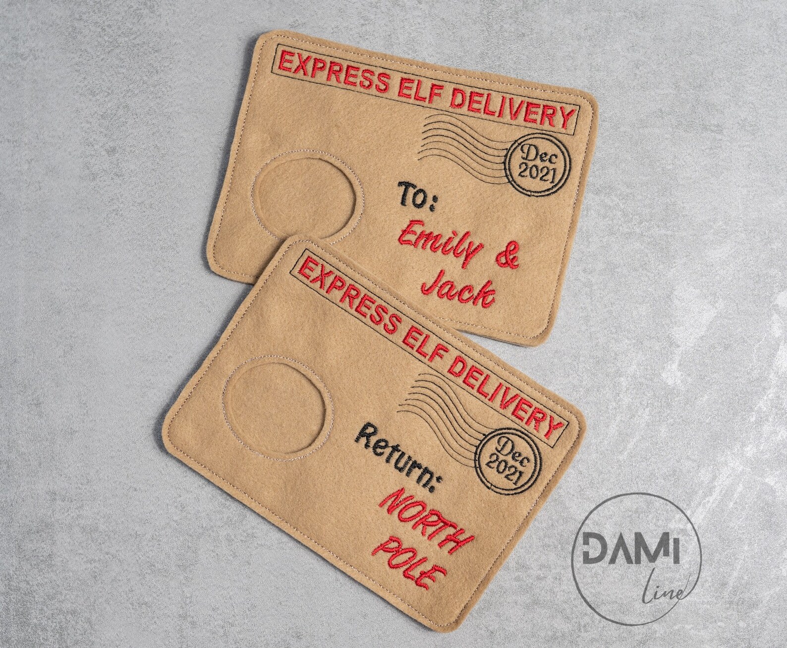 Personalised Elf Arrival Envelope or Elf Return: NORTH POLE | Etsy