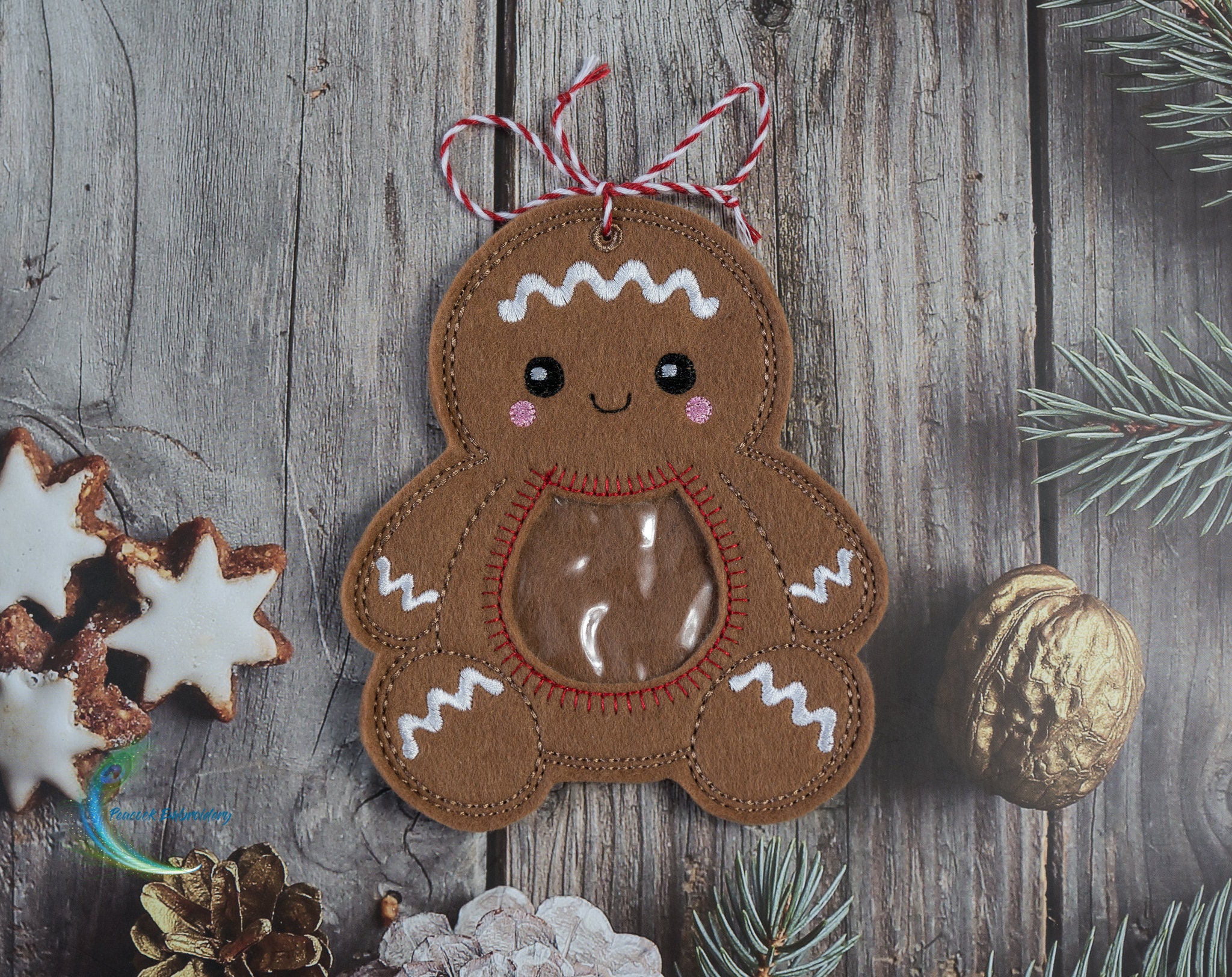 Gingerbread Man Treat Bag Gift Bag Favour Stocking | Etsy