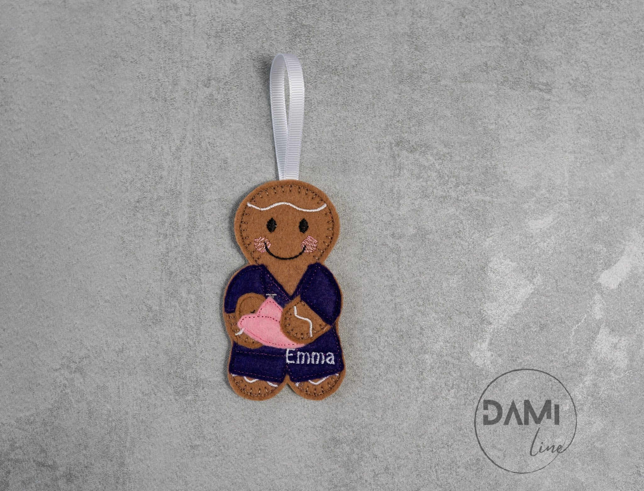 Midwife Gingerbread Handmade Hanging Decoration Christmas - Etsy UK