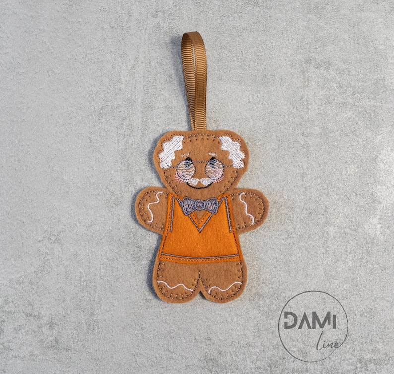 Grandma and Grandpa Gingerbread Man Personalised Christmas | Etsy