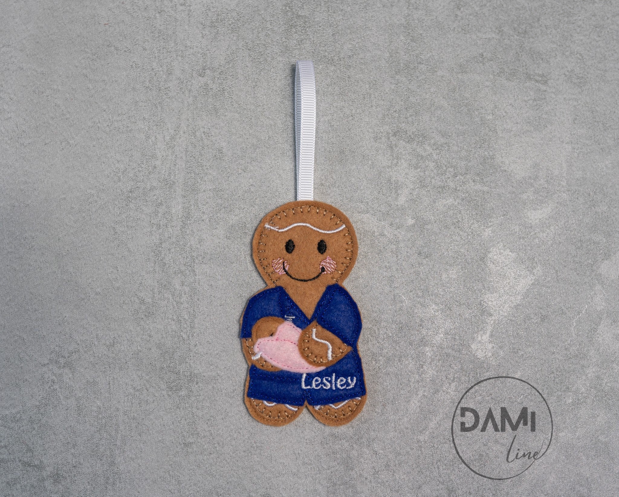 Midwife Gingerbread Handmade Hanging Decoration, Christmas Tree ...