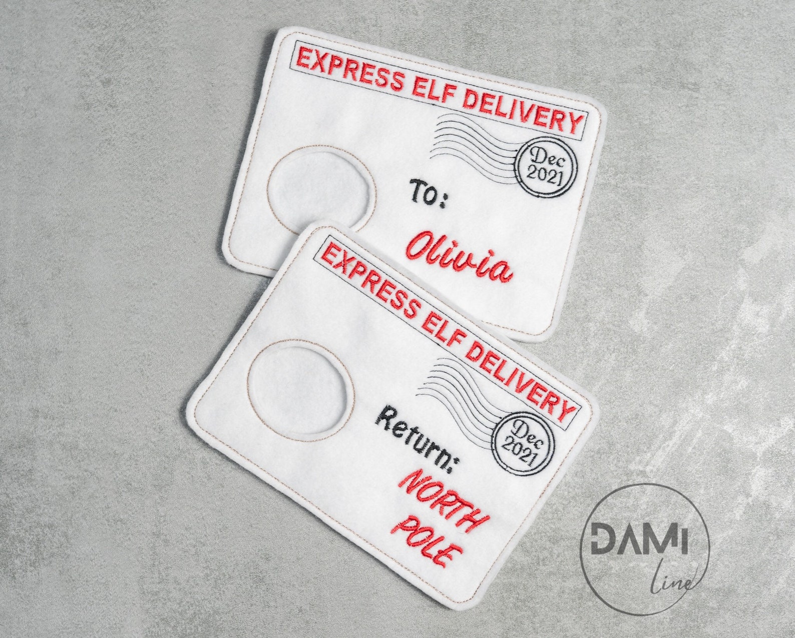 Personalised Elf Arrival Envelope or Elf Return: NORTH POLE | Etsy