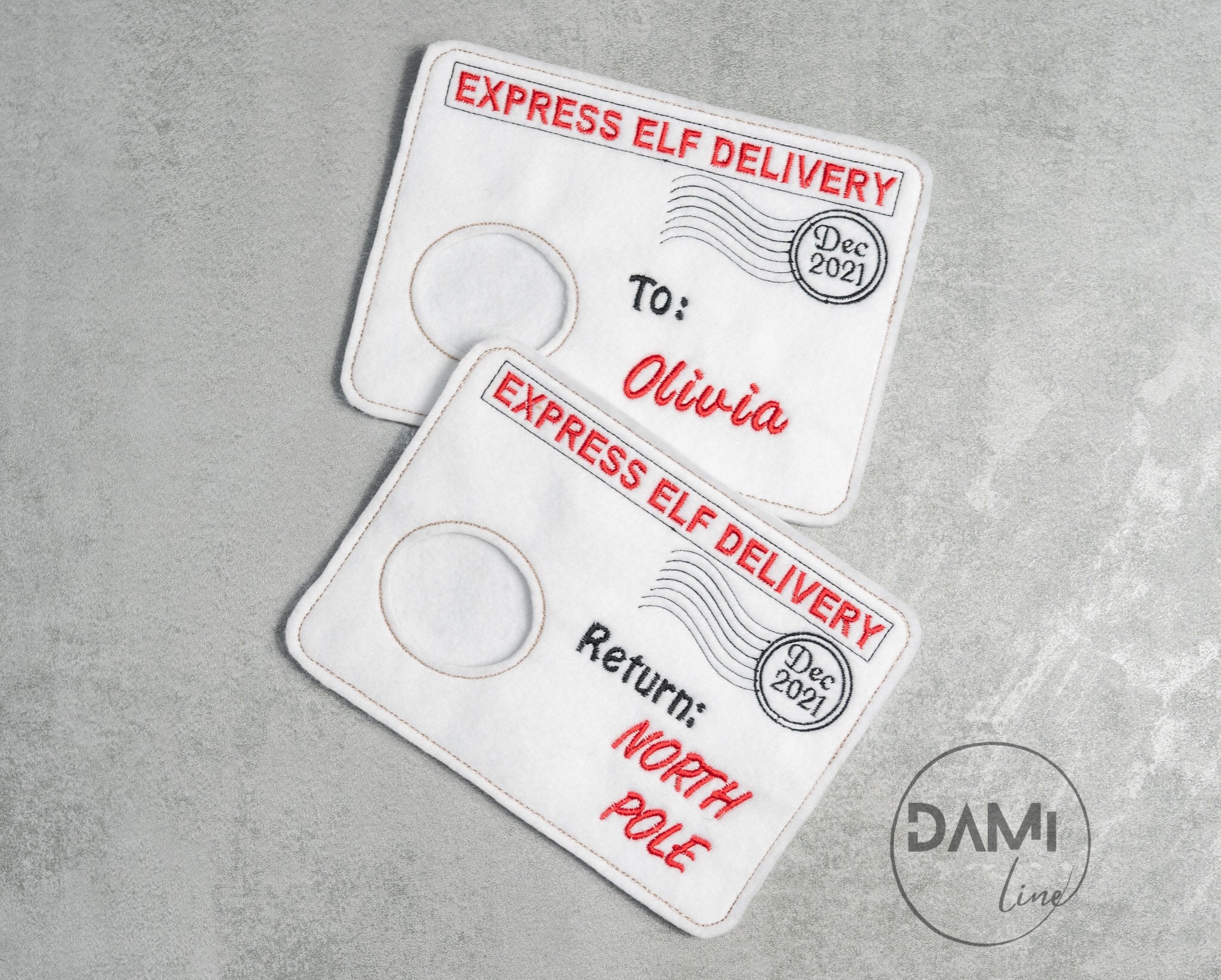 Personalised Elf Arrival Envelope or Elf Return: NORTH POLE | Etsy