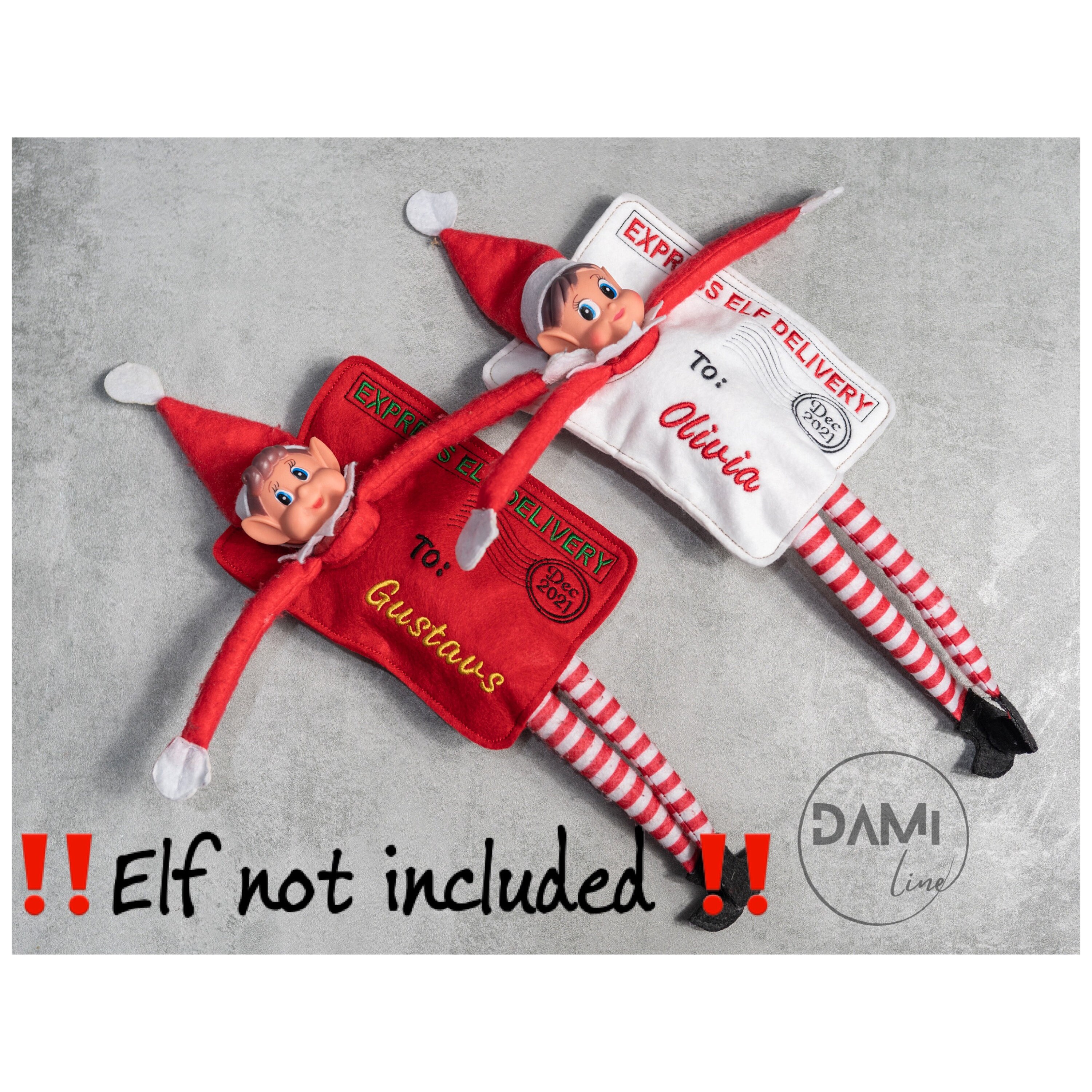 Personalised Elf Arrival Envelope or Elf Return: NORTH POLE | Etsy