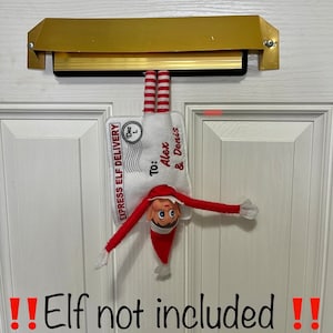 Personalised Elf Arrival Envelope or Elf Return: NORTH POLE Envelope ...