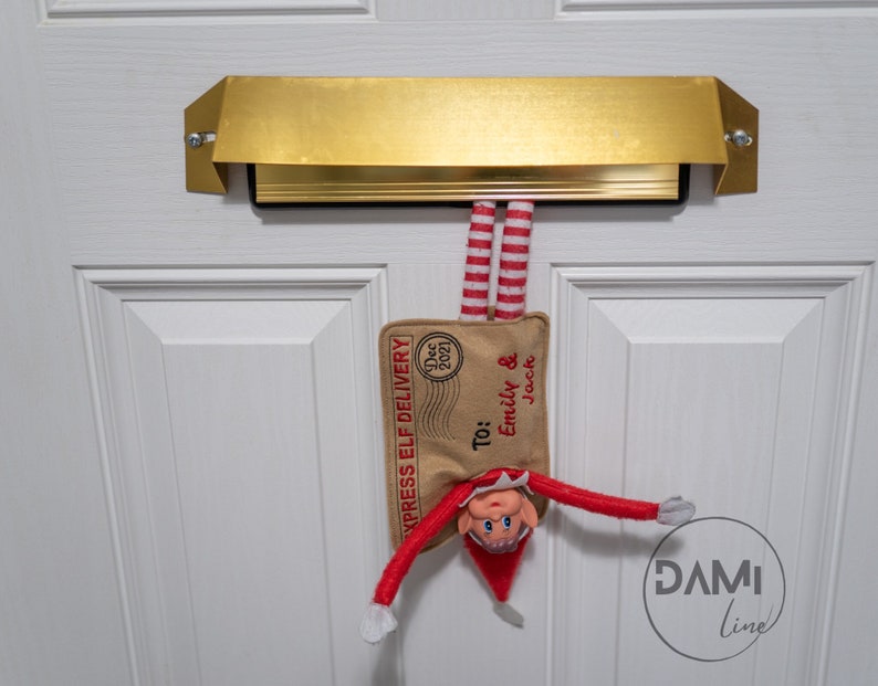 Personalised Elf Arrival Envelope or Elf Return: NORTH POLE | Etsy