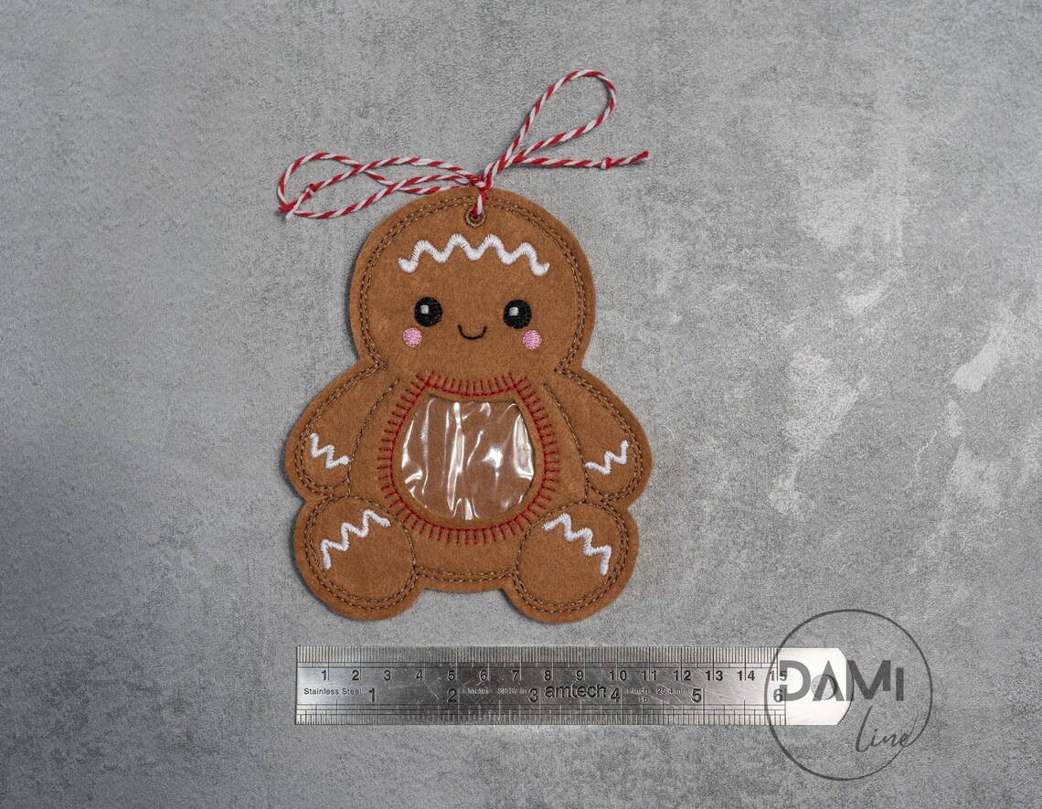 Gingerbread Man Treat Bag Gift Bag Favour Stocking - Etsy