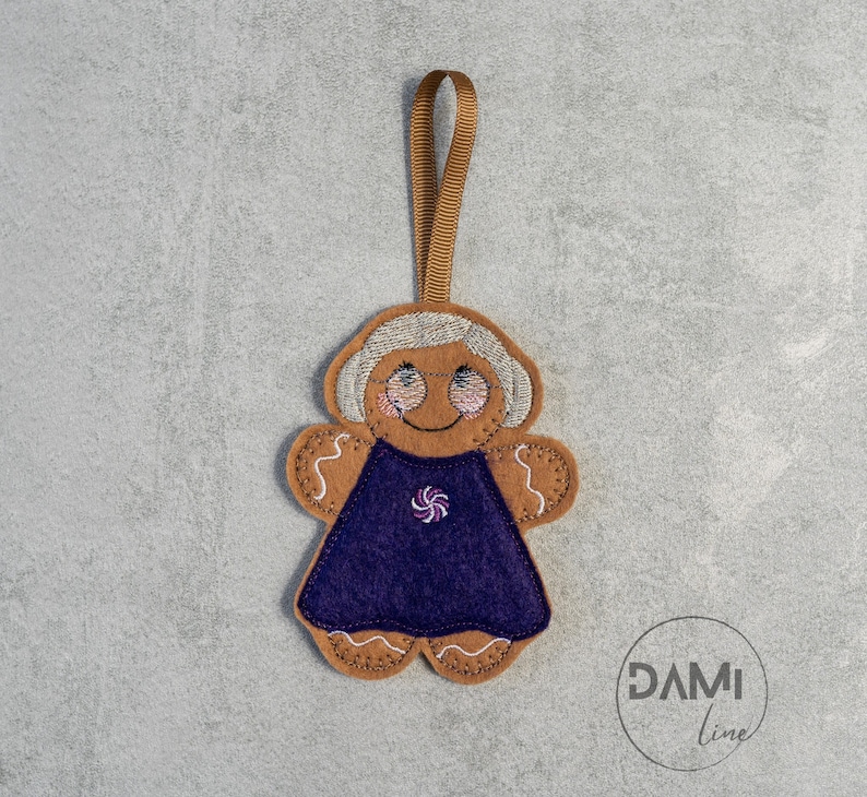 Grandma and Grandpa Gingerbread Man Personalised Christmas | Etsy