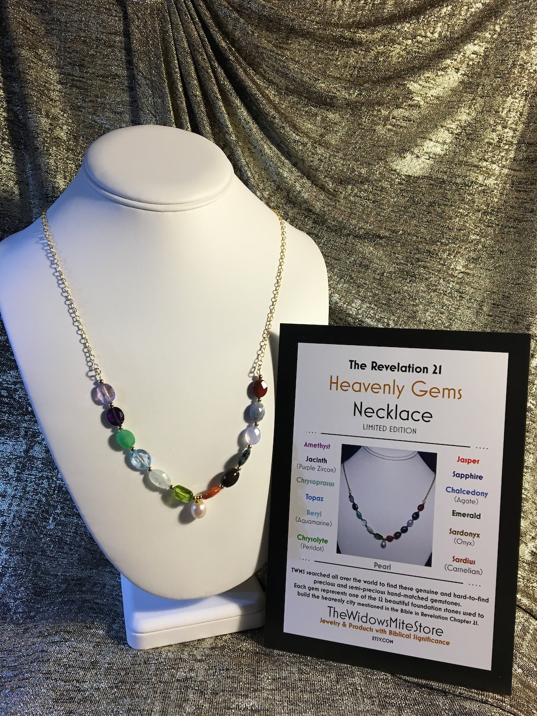 HEAVENLY GEMS - the ORIGINAL 12 Gemstone - Revelation 21 New Jerusalem ...