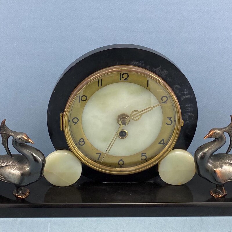 Art Deco Clock - Etsy