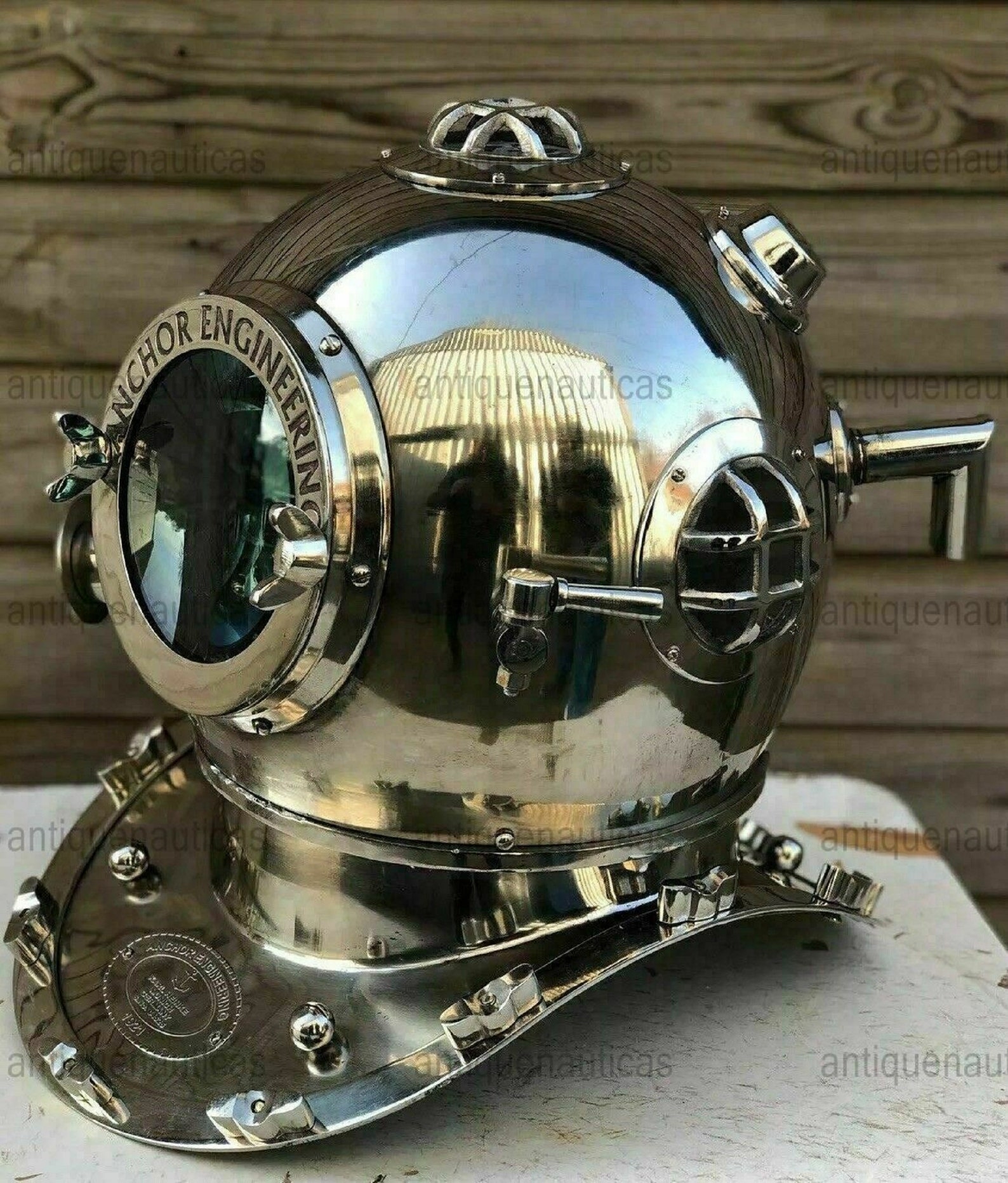Handmade Diving Divers Helmet Deep Sea Anchor Engineering 1921 - Etsy ...