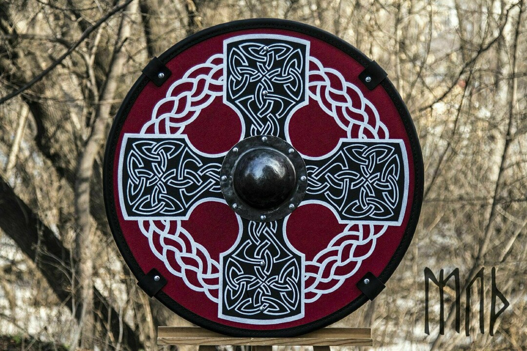Handmade Wood & Metal MEDIEVAL Knight Shield Handcrafted - Etsy