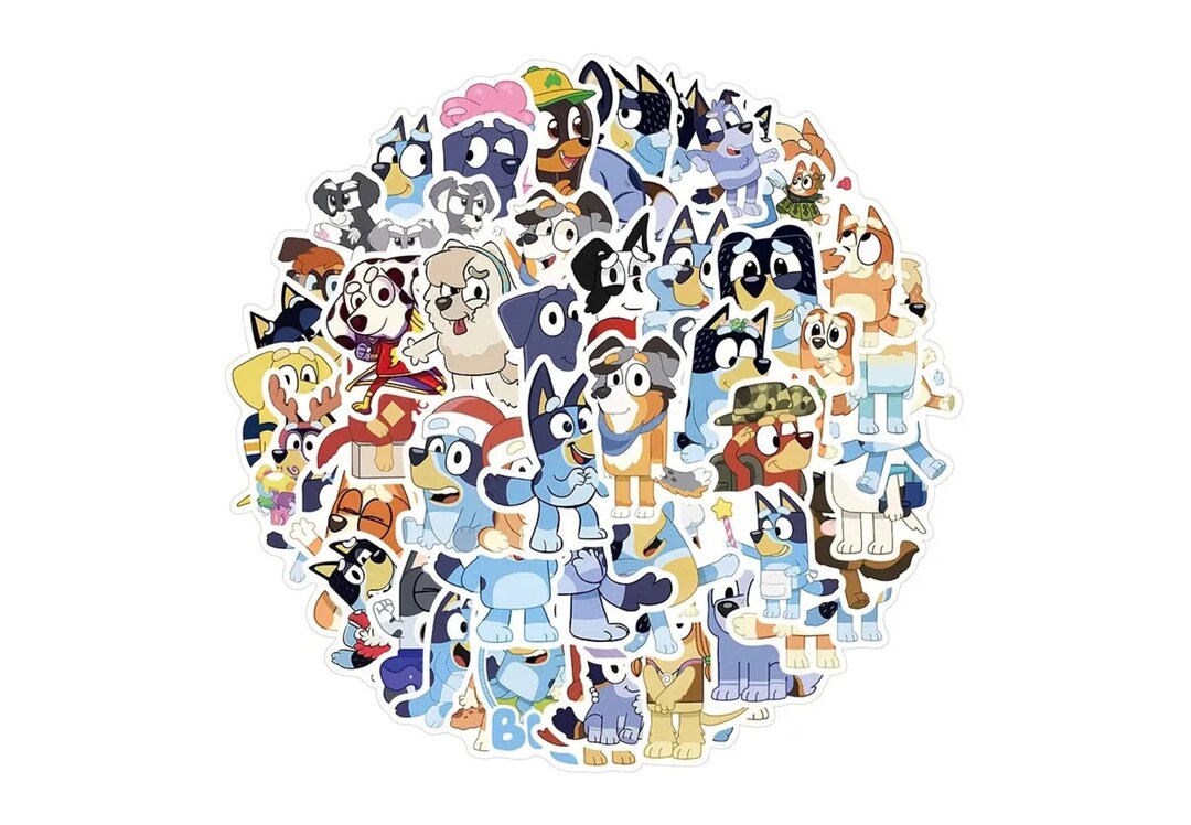 Stickers / Bluey / Raincoats / Stationery / Scrapbooking - Etsy